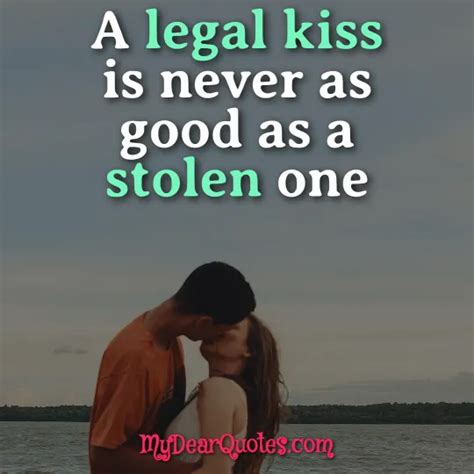 25 Romantic Kiss Quotes For Her