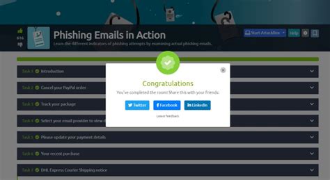 Abhirup Konwar On Linkedin Tryhackme Phishingattacks Cybersecurity