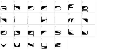 Half Cut Font