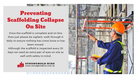 preventing scaffolding collapses what you should look out for
