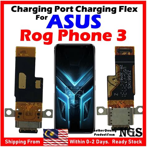 NGS ORIGINAL Charging Port Charging Ribbon For ASUS Rog Phone ZS KS I D With Opening Tools
