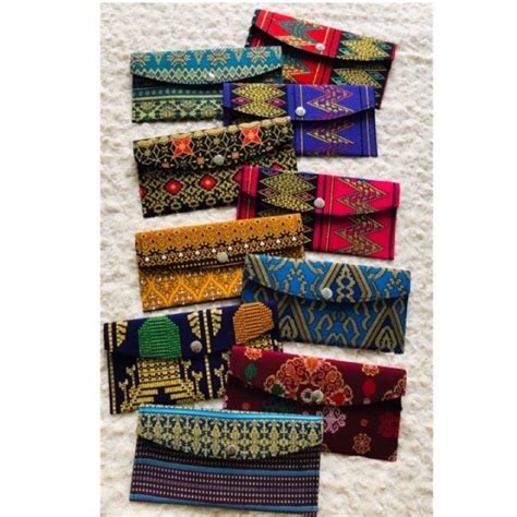 New Random Batik Wallet Long Wallet Bills Wallet Paper Wallet 1pc