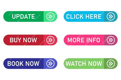 Premium Vector Web Page Next Arrow Button Symbol Web Element Button