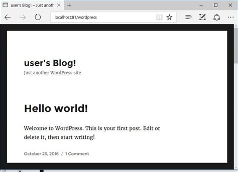 サーバーを借りる前にwordpressを試したい Bitnamiでインストール！ ここから自由時間