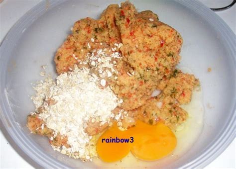 Kochen Kartoffel Gemüse Bratlinge mit scharfem Ananas Frischkäse Dip