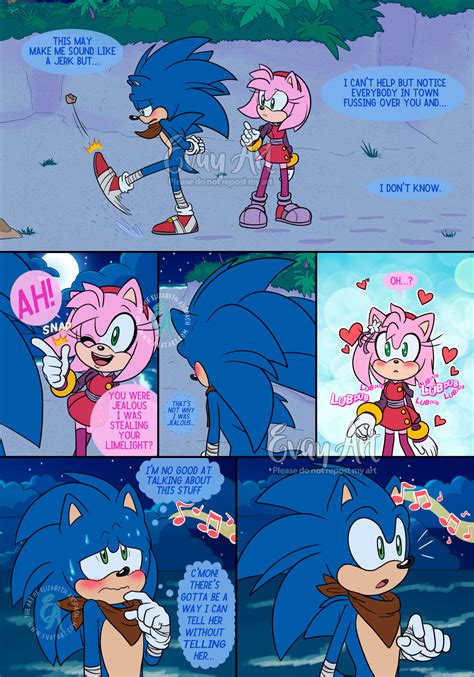 Evay Art Stream Of Consciousness My Gal Page 61 Sonic Thinks Of A