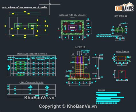 File cad bản vẽ thang thoát hiểm và cầu thăng sắt