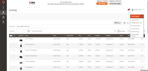 Bsscommerce Grouped Product With Custom Options Extension For Magento 2 Firebear