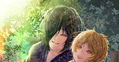的夏 的夏 夏目 ツイログ【腐】アナログ カラー 色鉛筆 シズのイラスト Pixiv