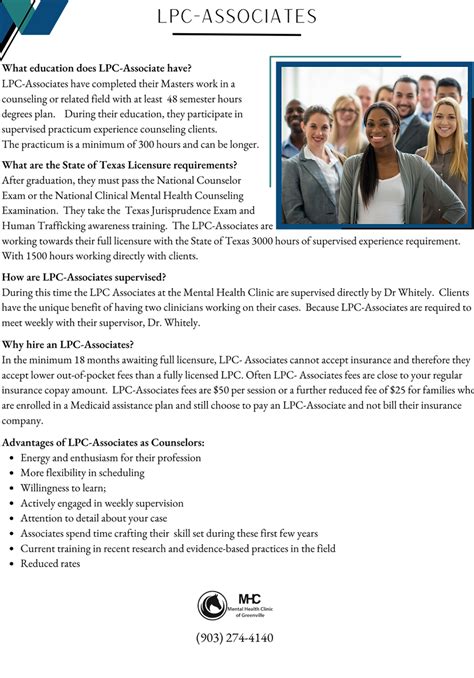Lpc Associate Mental Health Clinic