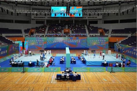 “拳”力出击！广东省青少年拳击锦标赛暨十五运会拳击测试赛在深圳开赛 宝安 比赛 体育场