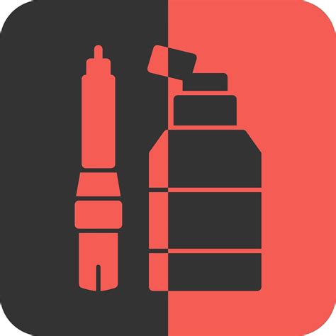 Calligraphy Ink Red Inverse Icon 40953625 Vector Art At Vecteezy