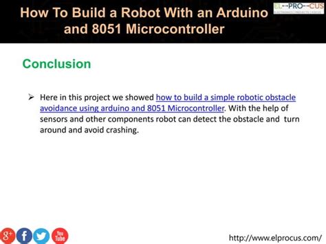 How To Build A Robot With An Arduino And 8051 Microcontroller PPT