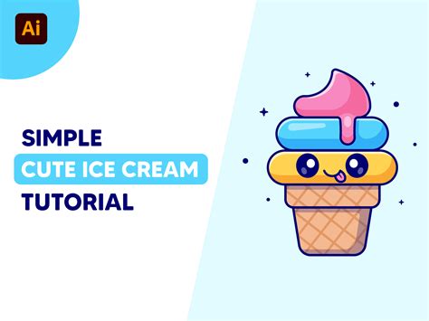 How To Draw Cute Ice Cream