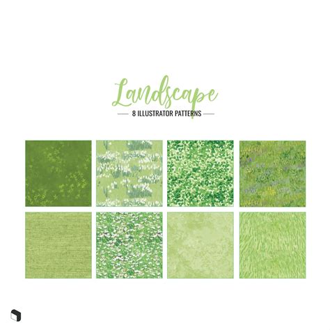 Swatch Landscape Patterns 3 Toffu Co