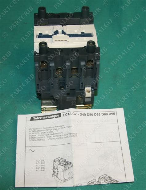 Telemecanique Lc1d65008g6 Contactor Square D Starter Relay 120v D65008