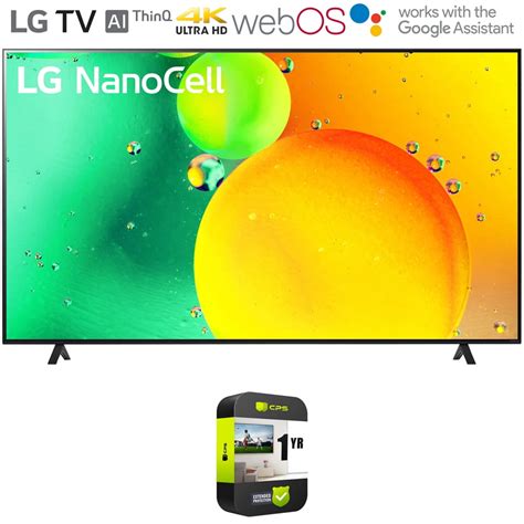 Lg 43nano75uqa 43 Inch Hdr 4k Uhd Smart Nanocell Led Tv 2022 Bundle