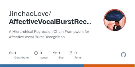 GitHub JinchaoLove AffectiveVocalBurstRecognition A Hierarchical Regression Chain Framework