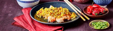 Egg Floss Butter Prawns Emborg
