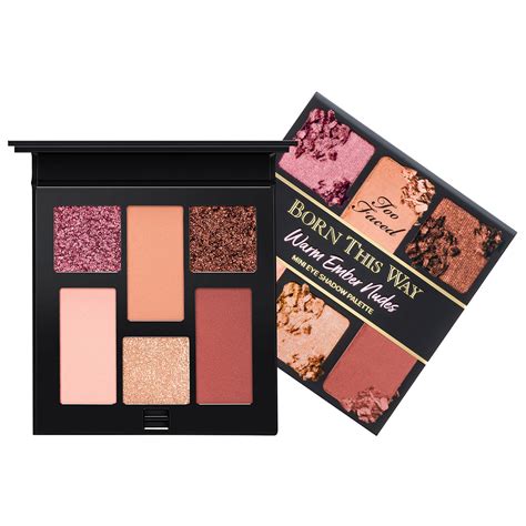 Born This Way Warm Ember Nudes Btw Mini Palettes Cold Smolder Nudes