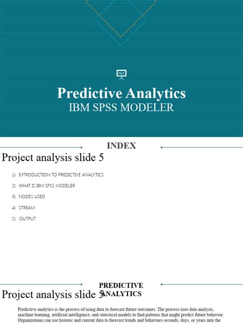 Predictive Analytics Pdf Predictive Analytics Analytics