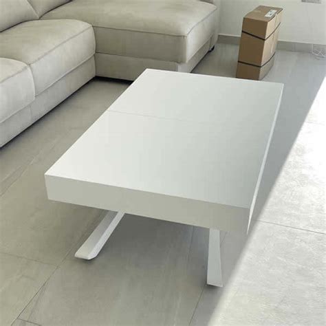 Mesa De Centro Elevable Convertible En Comedor Euro Design Mebel