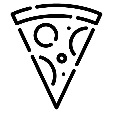 rebanada icono ilustración para web aplicación infografía etc