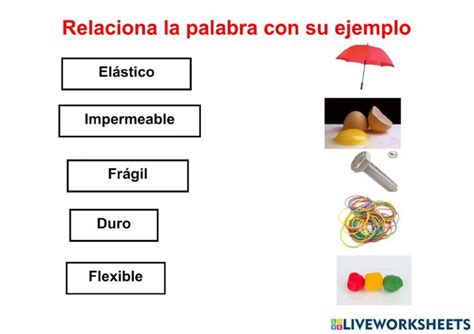 Materia Y Sus Propiedades Online Activity