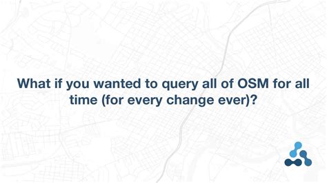 Working With Openstreetmap Using Apache Spark And Geotrellis Sotmus