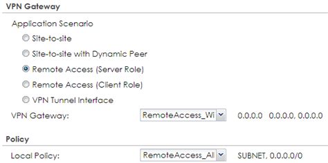 ATP IPSec VPN Zyxel Community