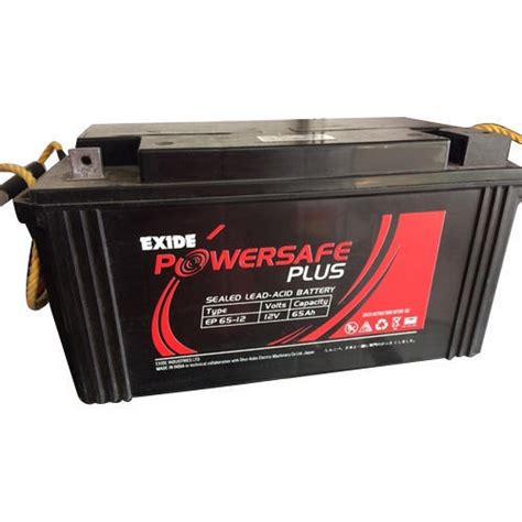 Exide Lead Acid 65ah battery, Capacity: 65 Ah at ₹ 5000/unit in Chennai ...