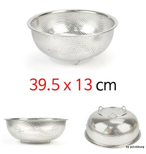 물빠짐 원형 스텐 야채바구니 1p 채반 소쿠리 인기제품 8호 채망 395x13cm 추천 Stl 티몬
