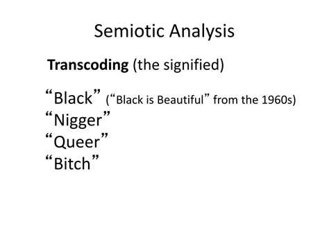 Ppt Semiotic Analysis Powerpoint Presentation Free Download Id2352347