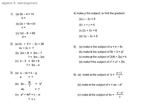 Median Practice And Quiz Questions Algebra Grade C Iv
