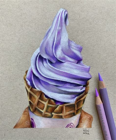 How To Draw Realistic Ice Cream