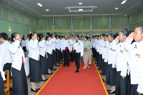 တပ်မတော် ကြည်း ဗိုလ်သင်တန်းကျောင်း မှော်ဘီ ၊ ဘွဲ့ရအမျိုးသမီးဗိုလ်လောင