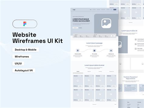 website wireframes ui kit by aashifa sheikh on dribbble