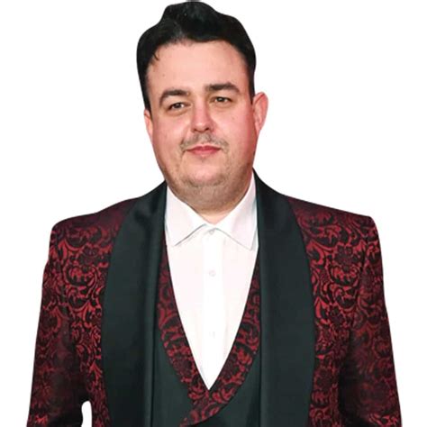 Darren Black Blazer Half Body Buddy Celebrity Cutouts