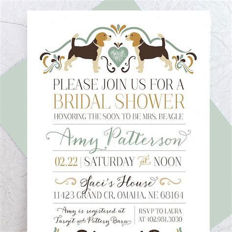 Dog Bridal Shower Etsy