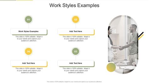 Work Styles Examples In Powerpoint And Google Slides Cpb PPT Slide