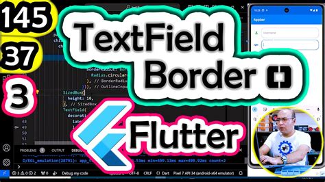 Textfield Border Flutter Course Youtube