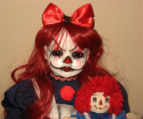 Scary Raggedy Ann Doll