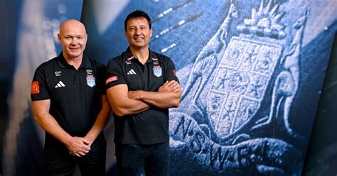 Nrl 2025 State Of Origin Nsw Blues Laurie Daley John Strange To
