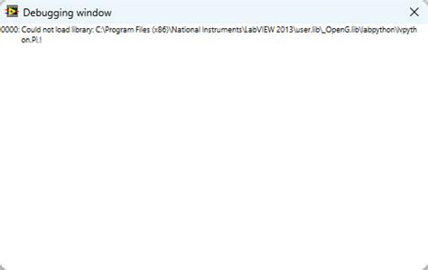 Labpython Migration Issues From Windows 10 To Windows Server 2019 Labview General Lava