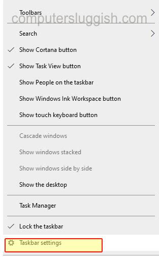 How To Automatically Hide Your Taskbar On Your Windows 10 Pc Computersluggish