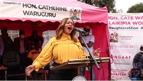 Video Firebrand Cate Waruguru Officially Joins Dp Rutos Uda