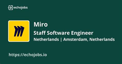 Miro Is Hiring Staff Software Engineer Storage Services Scalability Netherlands Amsterdam