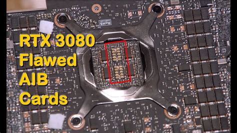 warning rtx 3080 aib flawed card s cheap capacitor arrays prone to