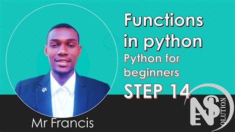 Functions In Python Python For Beginners 14 YouTube