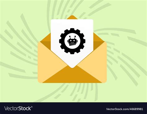 Ai Powered Email Marketing Automation Royalty Free Vector